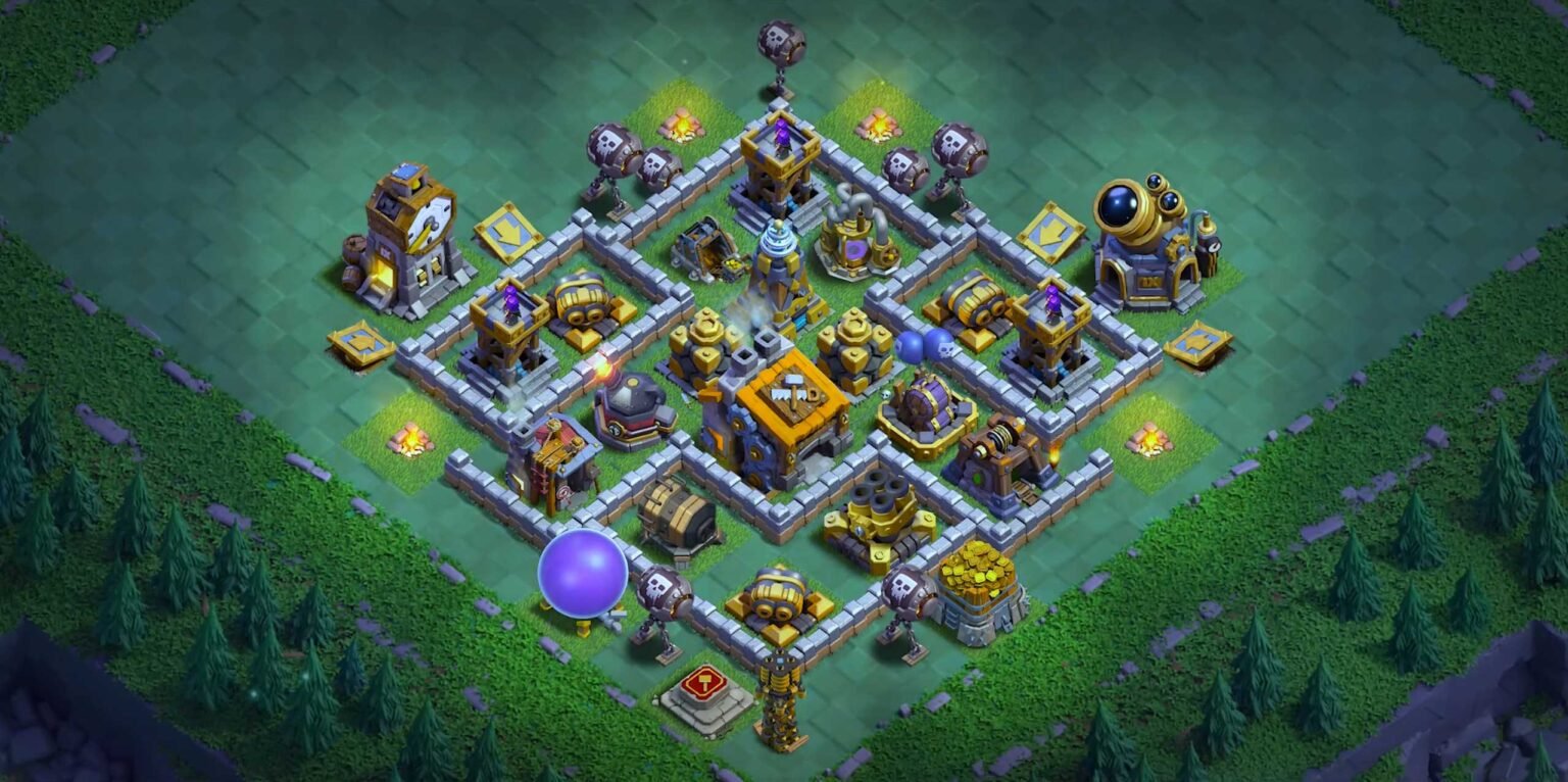 Builder Hall 9 Base: The Ultimate Two-Stage BH9 Base 2025