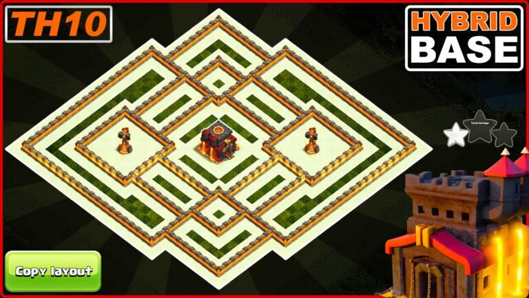 TH10 War Base Layouts That Outsmart Every Attack Strategy
