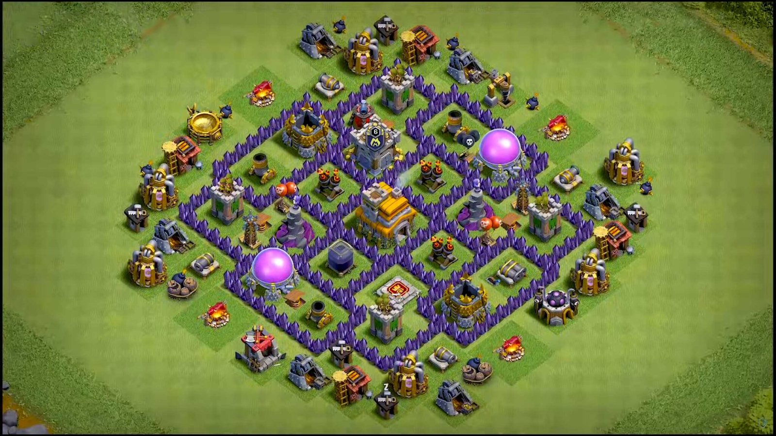 Town Hall 7 - CoC Base Layouts