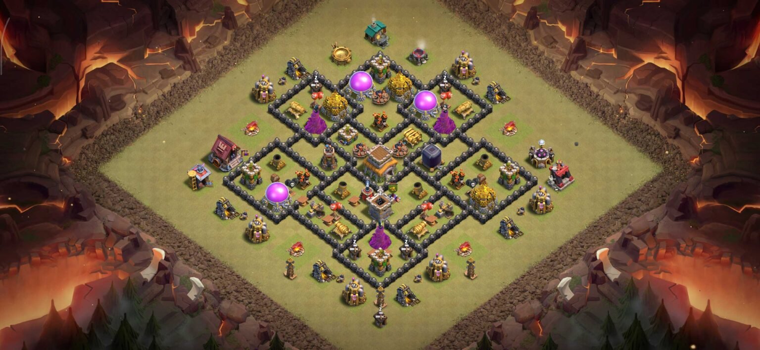 Town Hall 8 - CoC Base Layouts