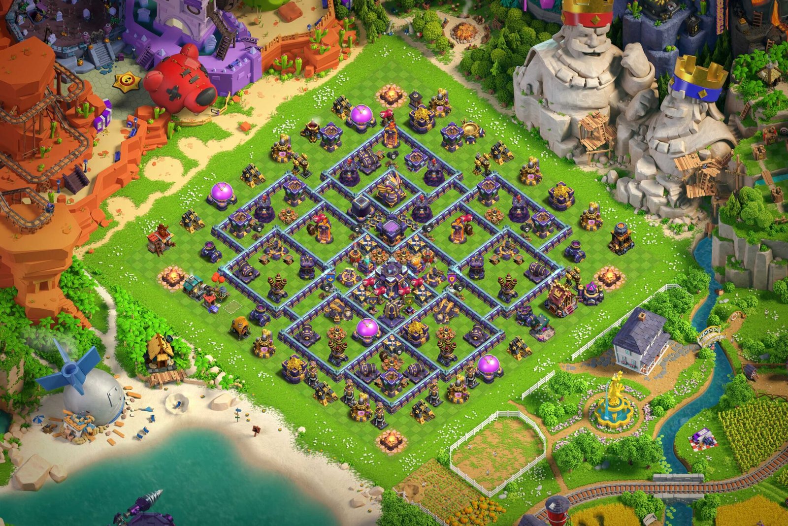 Ultimate TH15 Trophy Base Design for Consistent Defensive