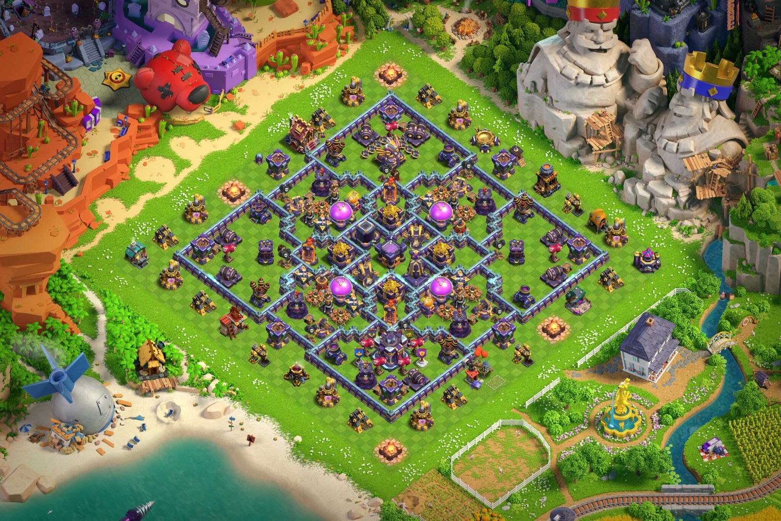 TH15 Farming Base Guide: Best Layouts to Protect Loot