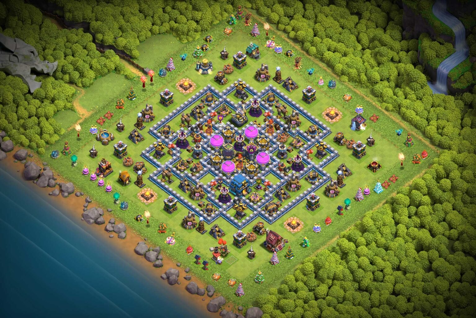 Town Hall 12 - CoC Base Layouts