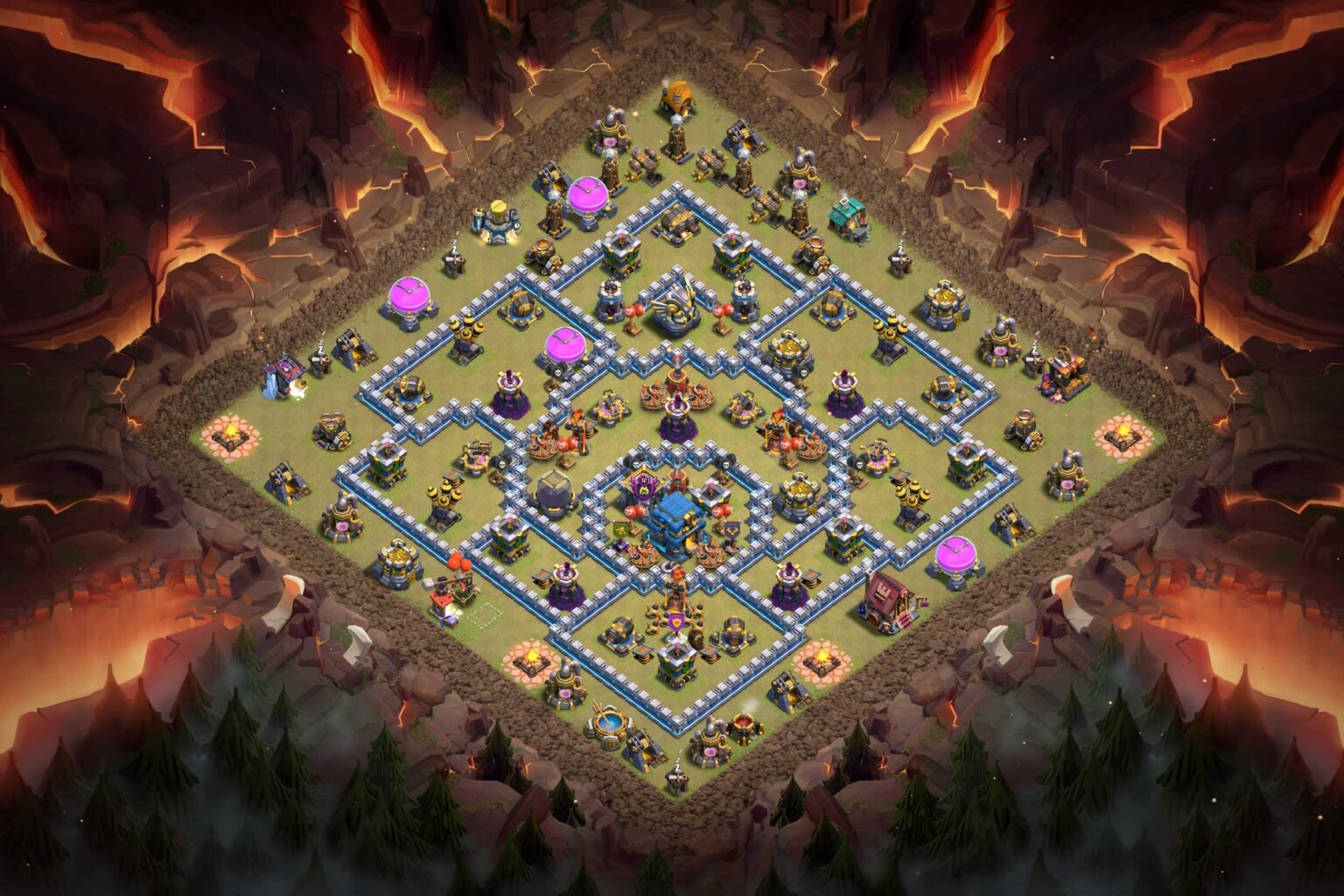 TH12 War Base: Build a Powerful Town Hall 12 War Base